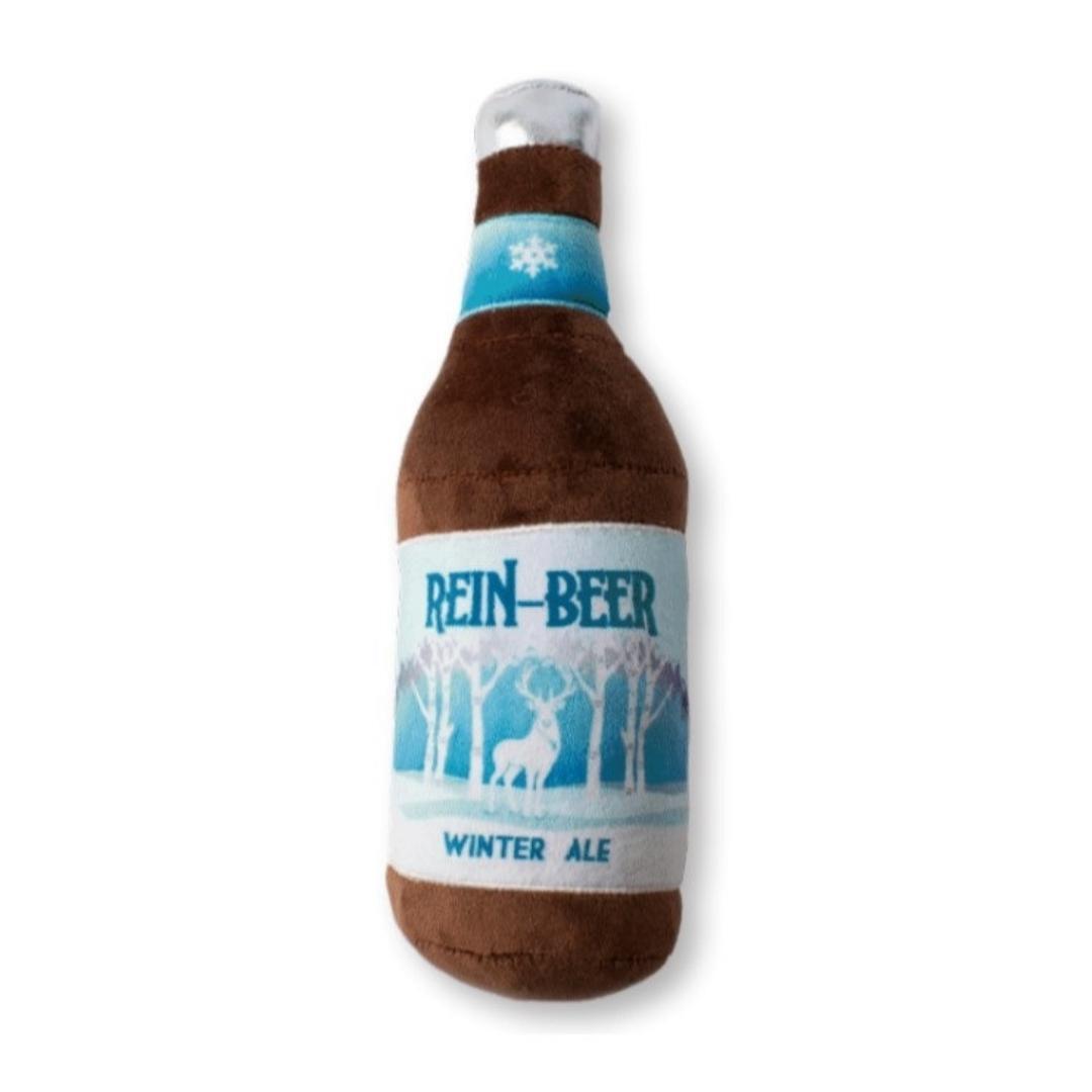 Holiday Rein-Beer Bottle Plush Dog Toy – FletchandLo